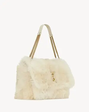 Saint Laurent Niki Oversized Fur Bag