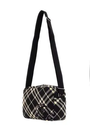 Burberry Shoulder Bag With Check Pattern