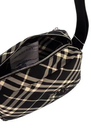 Burberry Shoulder Bag With Check Pattern