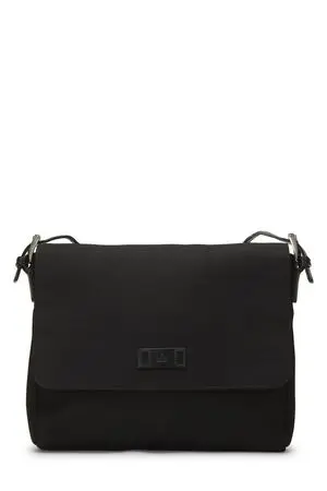 Gucci Techno Canvas Web Flap Messenger