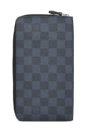 LOUIS VUITTON Damier Cobalt Cup Zippy Organizer - Blue