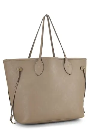 LOUIS VUITTON Giant Monogram Empreinte Neverfull - Grey