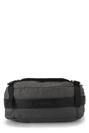 Chanel Sportline Canvas Messenger - Grey