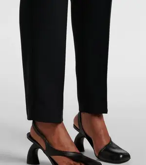 Dries Van Noten Pleated Slim Pants - Black