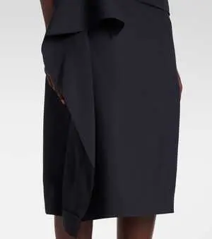 Plan C Wool Wrap Skirt