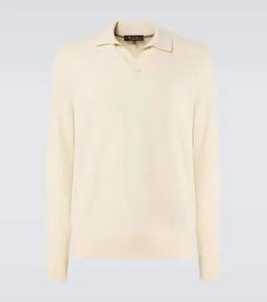 Loro Piana Wool Polo Sweater