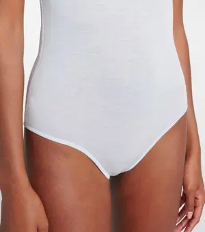 Alaïa Wool Bodysuit - Blue