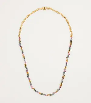 SUZANNE KALAN Yellow Sapphire Tennis Necklace