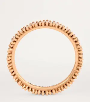 SUZANNE KALAN 18k Diamond Eternity Ring - Rose Gold