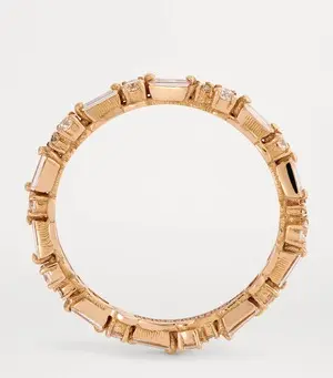 SUZANNE KALAN Diamond Eternity Ring - Rose Gold