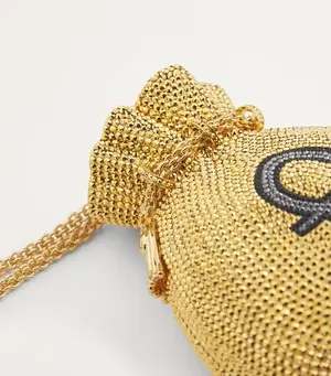 Judith Leiber British Money Bags Novelty Clutch - Gold
