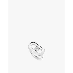 Messika So Move 18ct Gold And Diamond Ring - White Gold