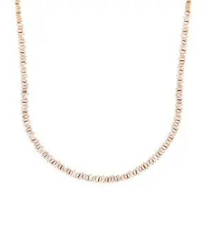 SUZANNE KALAN And Diamond Tennis Necklace - Rose Gold