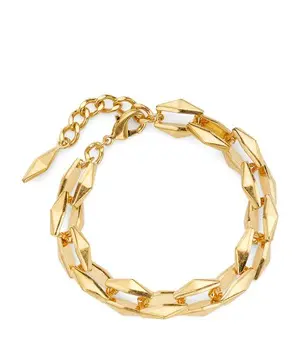JIMMY CHOO Diamond Chain Bracelet - Gold