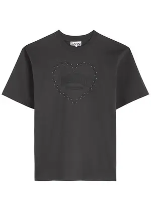 Ganni Embellished T-shirts For Women