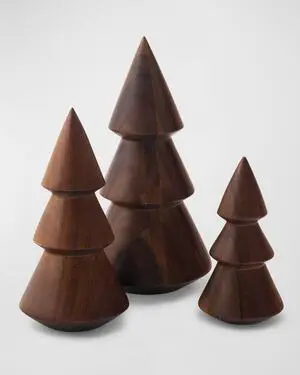 NAMBE Wooden Tree Trio - Brown