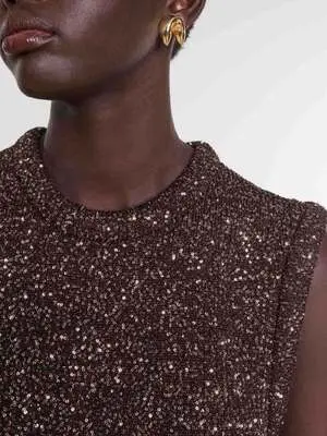 Maje Short Sequin Dress