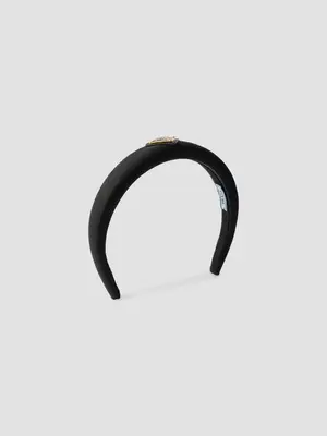 Prada Re-nylon Headband - Black