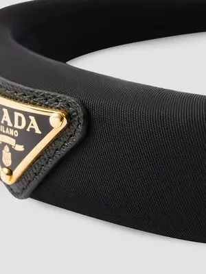 Prada Re-nylon Headband - Black