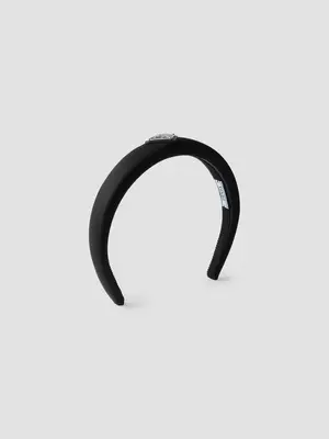 Prada Re-nylon Headband - Pure Black