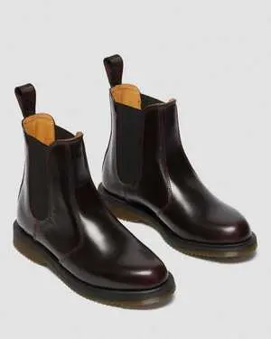 Dr. Martens Flora Arcadia Chelsea Boots - Red