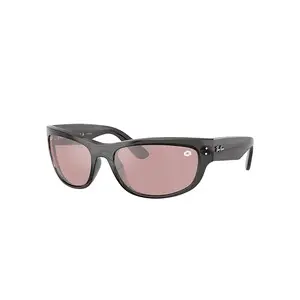 Ray-ban Mega Balorama Sunglasses - Transparent Black