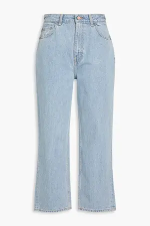 Ganni Cropped Jeans For Women
