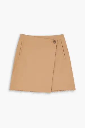 BY MALENE BIRGER Esmaa Mini Wrap Skirt - Sand