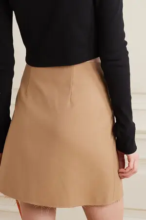 BY MALENE BIRGER Esmaa Mini Wrap Skirt - Sand