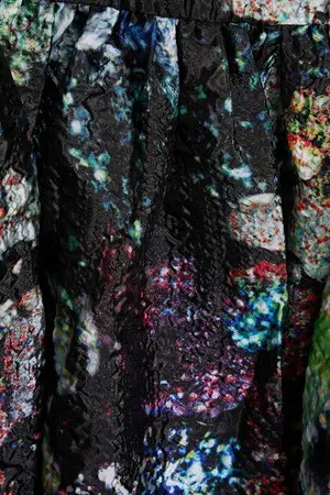 Stine Goya Zora Cold-shoulder Floral-print Dress