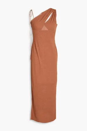 Nanushka One-shoulder Midi Dress