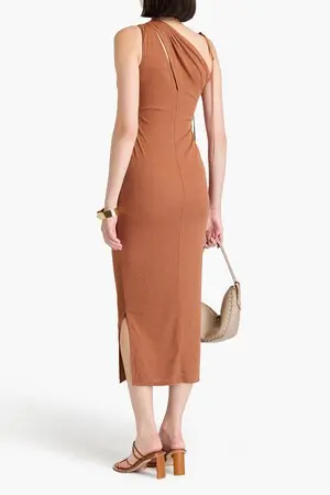 Nanushka One-shoulder Midi Dress
