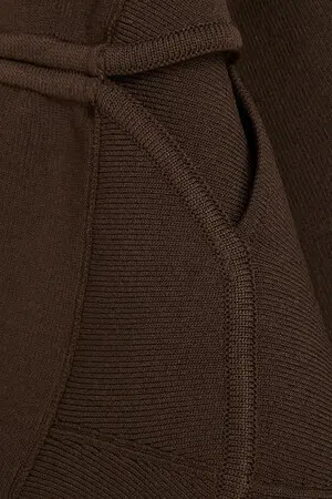 Nanushka Cutout Ribbed-knit Top
