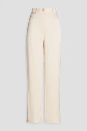 Nanushka Satin-crepe Wide-leg Pants