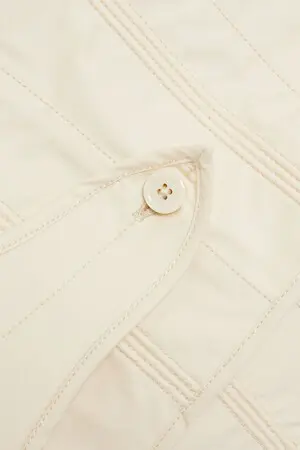 Acne Studios Embellished Cotton-blend Twill Mini Skirt
