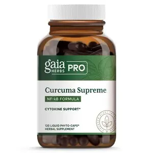 GAIA HERBS PRO Curcuma Supreme Nf-kb Formula 120 Capsules - One-color