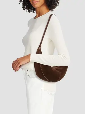 Proenza Schouler Slide Suede Bag - Chocolate