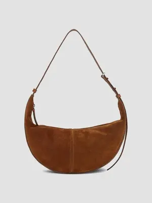 Proenza Schouler Slide Suede Bag - Saddle