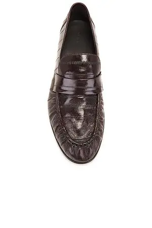 THE ROW Eel Leather Soft Loafer