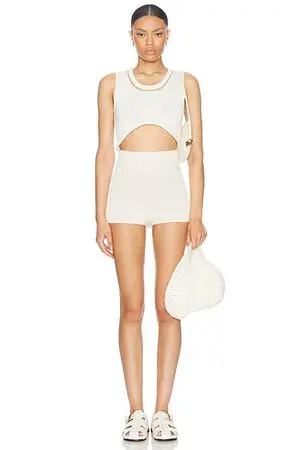 AISLING CAMPS Cropped Tank Top