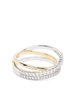 SWAROVSKI Hyperbola Band Ring - White