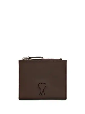 AMI Paris Voulez-vous Folded Wallet - Brown