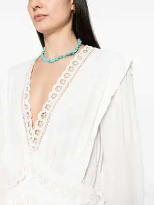 MARANT ETOILE Felie Lace-trim Dress
