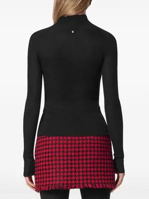 Versace Wool Ribbed-knit Top