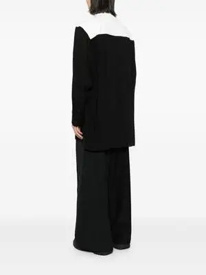 Yohji Yamamoto Panelled Long-sleeved Shirt