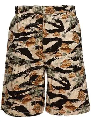 Amiri Repeat Palm Shorts