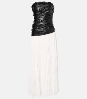 Simkhai Arie Strapless Midi Dress