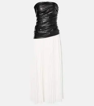 Simkhai Arie Strapless Midi Dress - Multicoloured