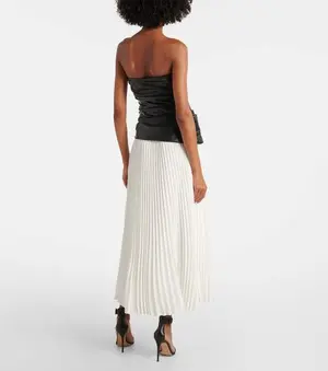 Simkhai Arie Strapless Midi Dress