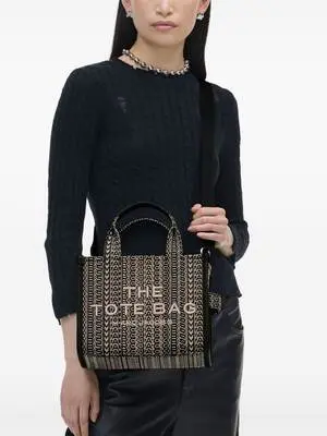 Marc Jacobs The Monogram Jacquard Tote Bag - Black